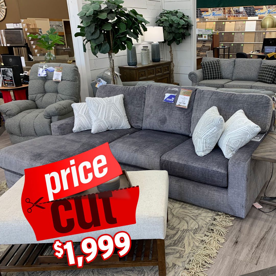 Dovely Sofa Chaise $1,999 - Carpet Weavers