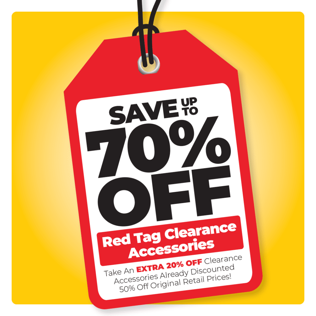 Red Tag Accessory Clearance - Carpet Weavers